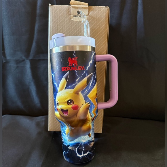 Stanley | Dining | New Stanley 4oz Pikachu Lightning Tumbler With ...